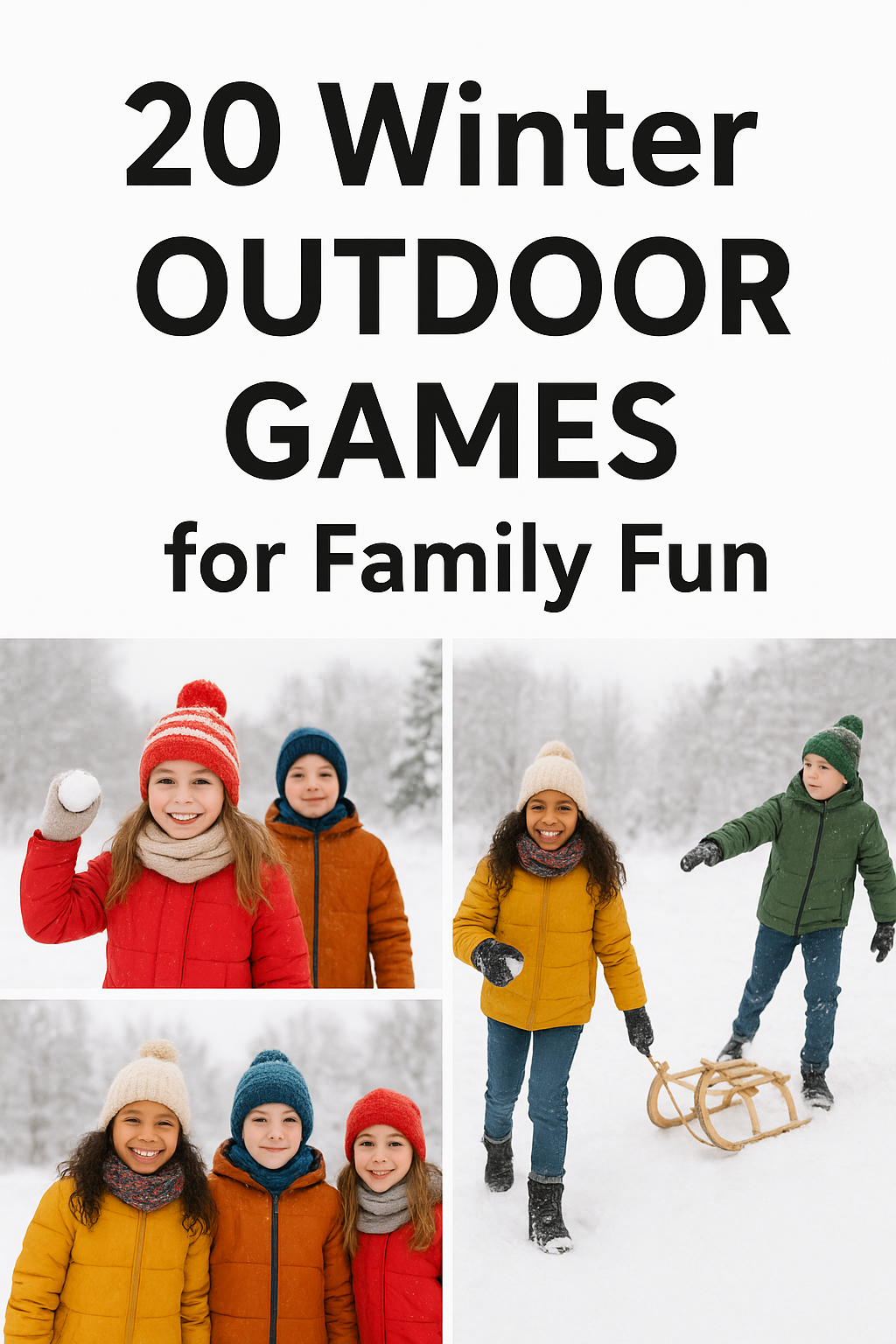 20 Exciting Winter Outdoor Games To Play This Holiday